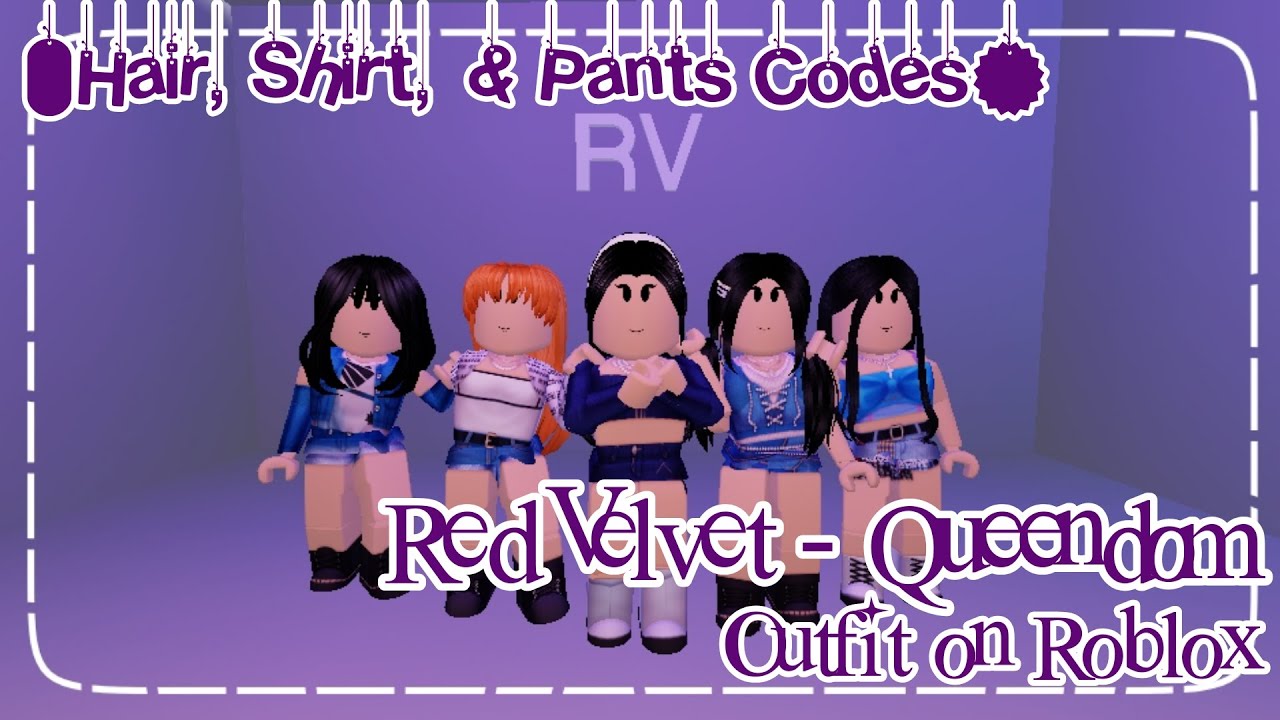 Red Velvet - Queendom outfit on Roblox (Link on Description!) + Bonus ...
