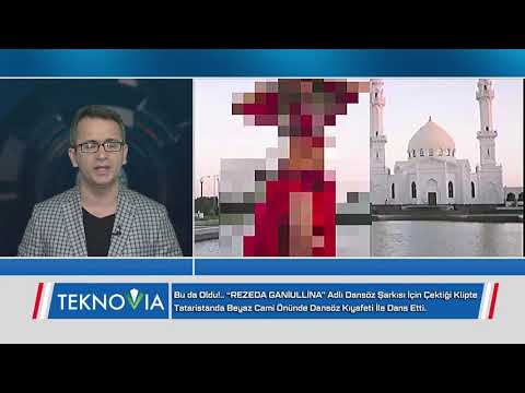 Buda Oldu Dansöz Kıyafeti Giyerek Tataristanda Beyaz Camii Önünde Dans Etti   TEKNOVIA