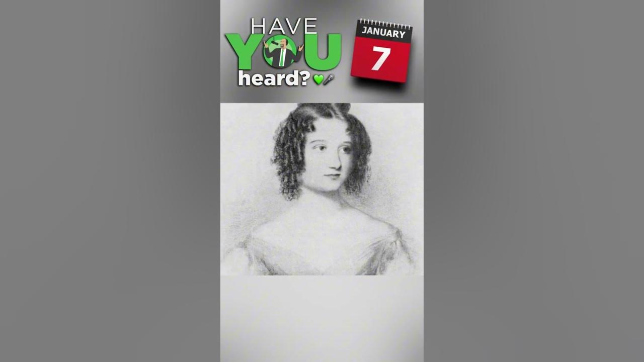 Meet Ada Lovelace The First Computer Program #shorts - YouTube