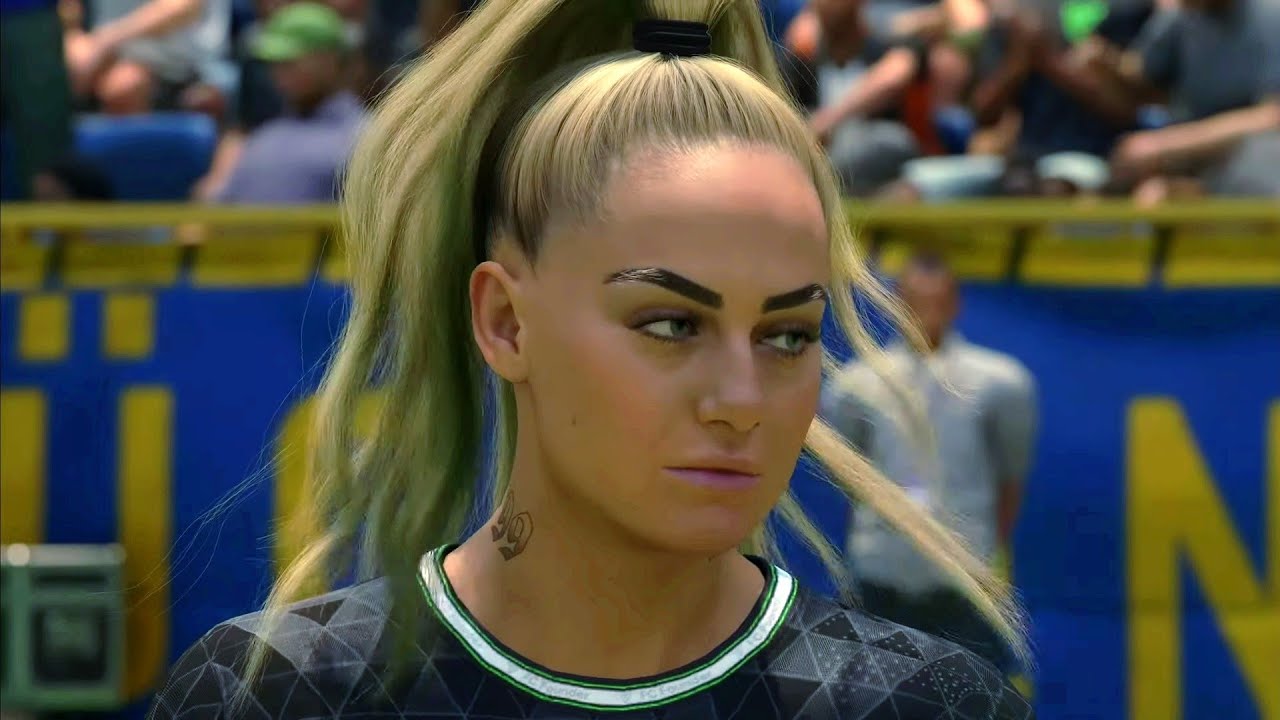 Alisha Lehmann tribute EA FC 24 PS5 4k - YouTube