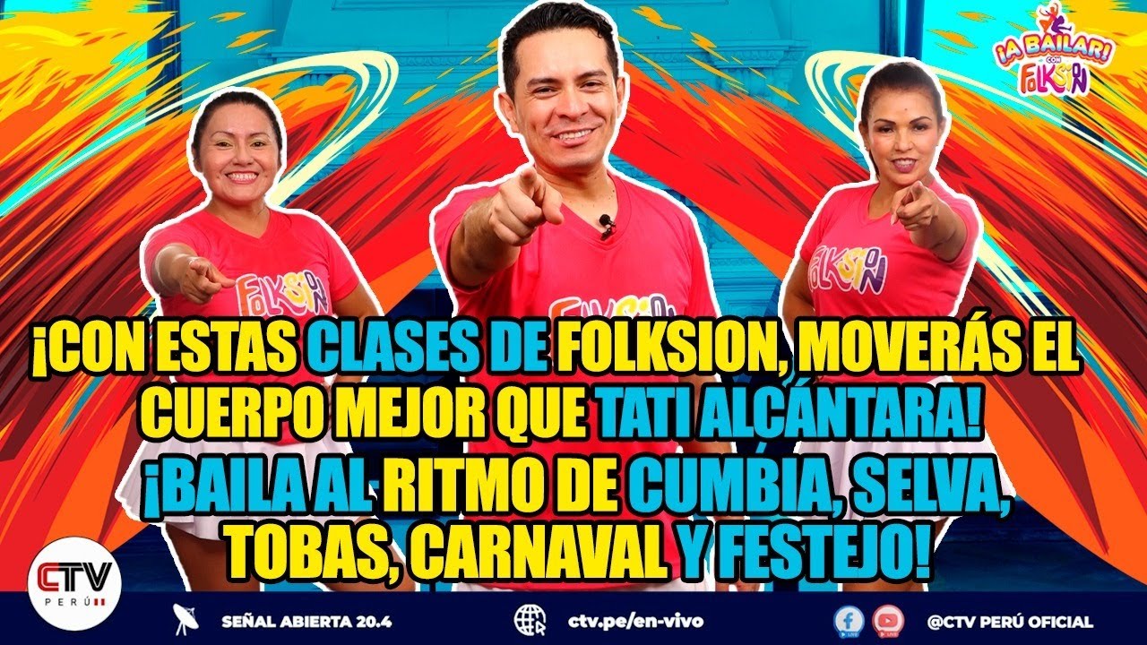 ¡A Bailar con Folksion! con Ronald Guerra. #CTVPerú - YouTube