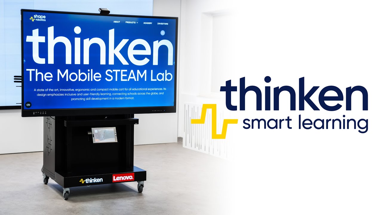 Thinken – The Ultimate Mobile STEAM Lab by Shape Robotics & Lenovo - YouTube