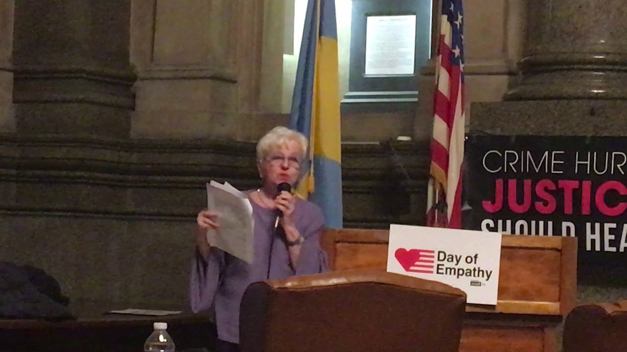 Judith Trustone Addresses the Issue of Mass Incarceration on the Day Of ...