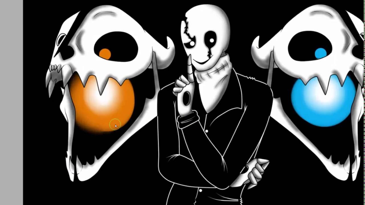 [SPEEDPAINT] W.D. Gaster (Undertale) - YouTube