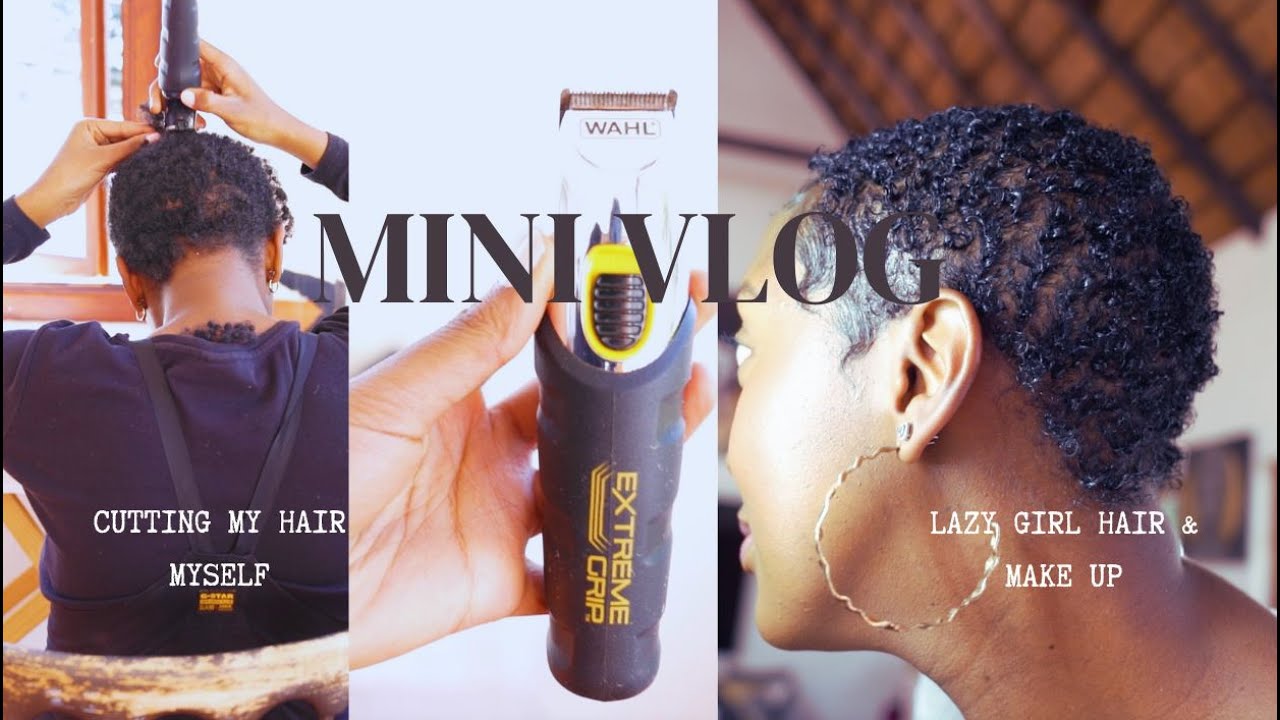 First Vlog | Haircut & S Curl at Home - YouTube