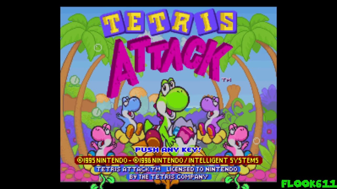 Tetris Attack (SNES) Stage Clear Mode Longplay - YouTube