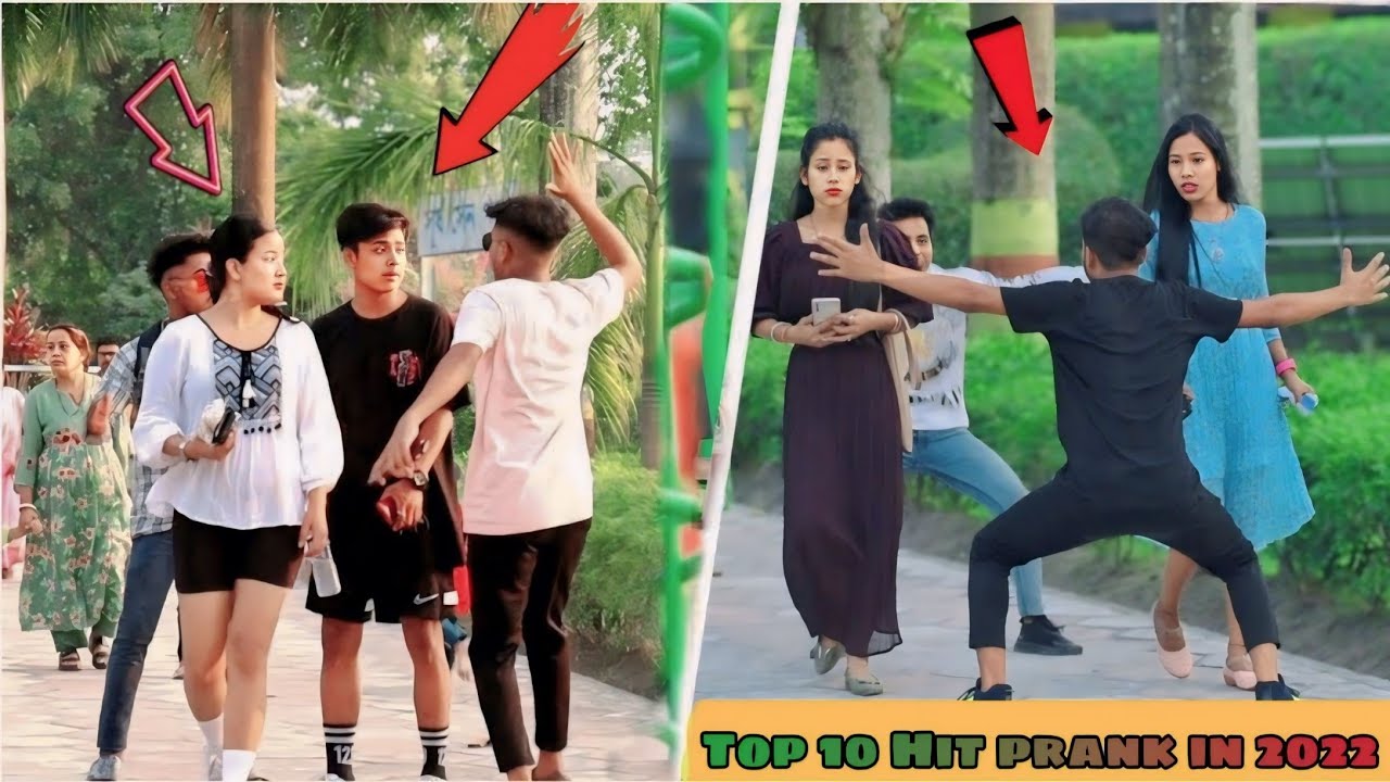 Best reaction Hit prank in 2023 || Funny pranks 🤣 || amazing reaction 😂 ...