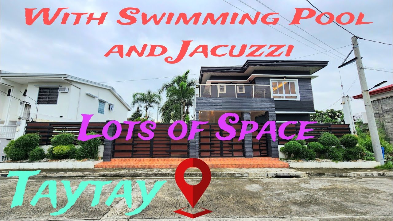🏡SINGLE DETACHED HOUSE and LOT for SALE with SWIMMING POOL IN CAINTA ...