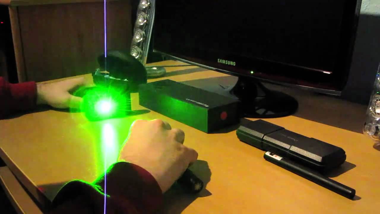 WickedLasers E2 Evolution Fusion Burning and Laser Beam at Night - YouTube
