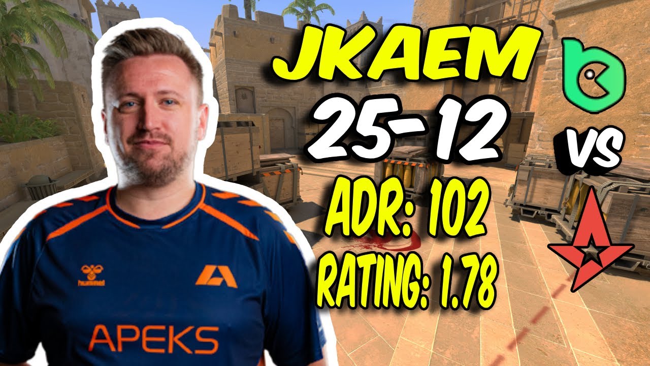 jkaem 25 Kills vs Astralis! JKAEM POV (Mirage) at IEM Dallas 2025 ...