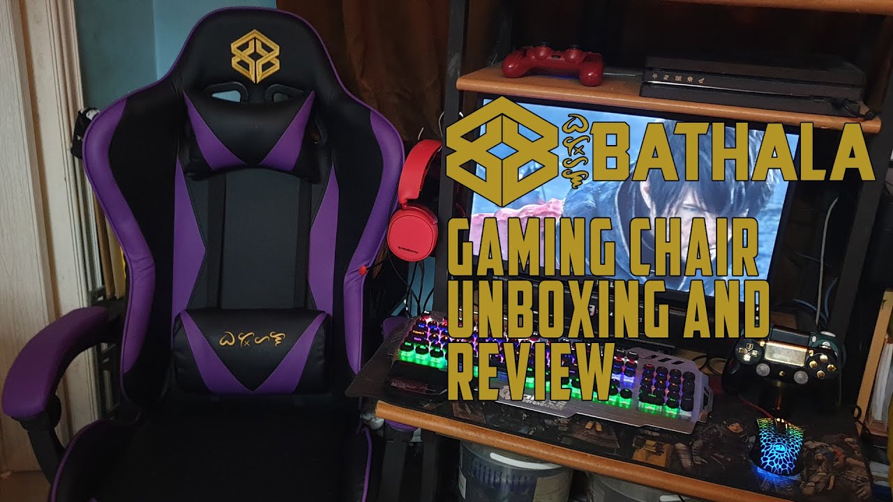 BATHALA Gaming Chair Unboxing and Review - YouTube