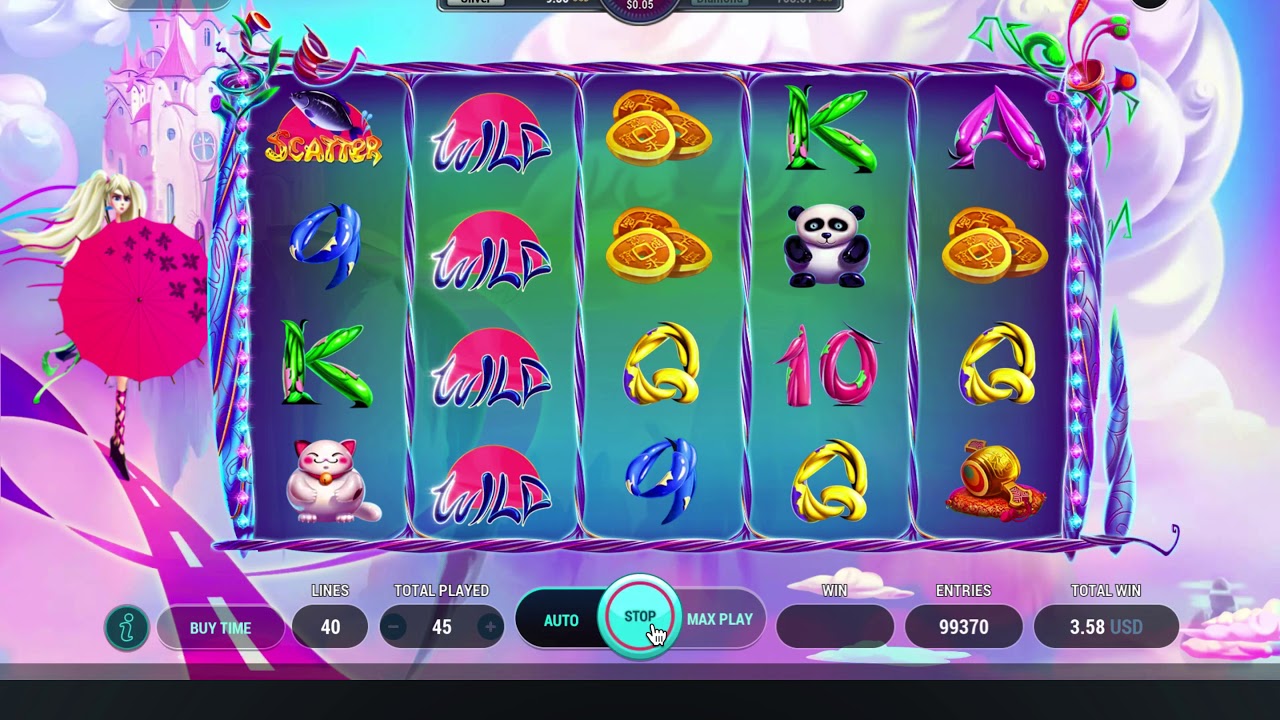 Shining Princess Online Casino Slot Machine - YouTube