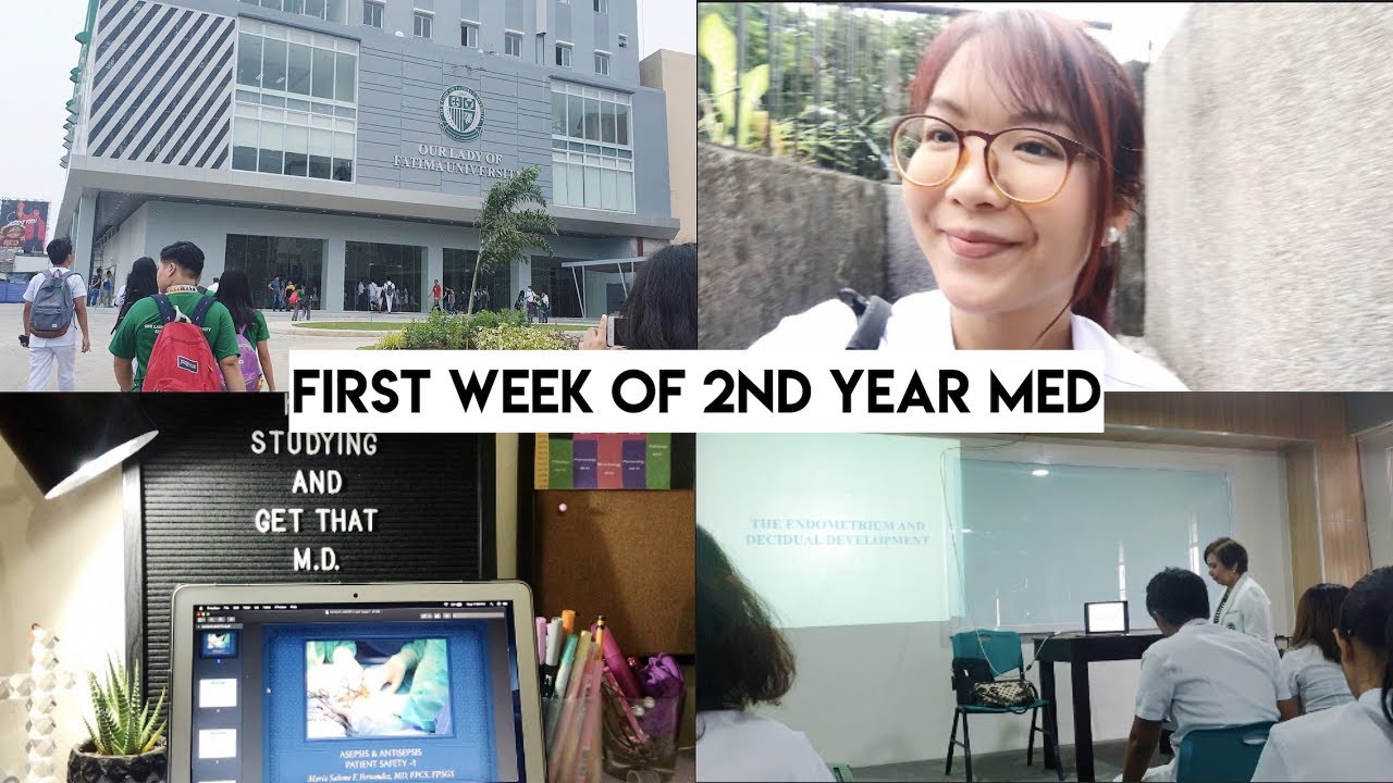 LIFE OF A MED STUDENT | First Week In 2nd Yr Med - YouTube