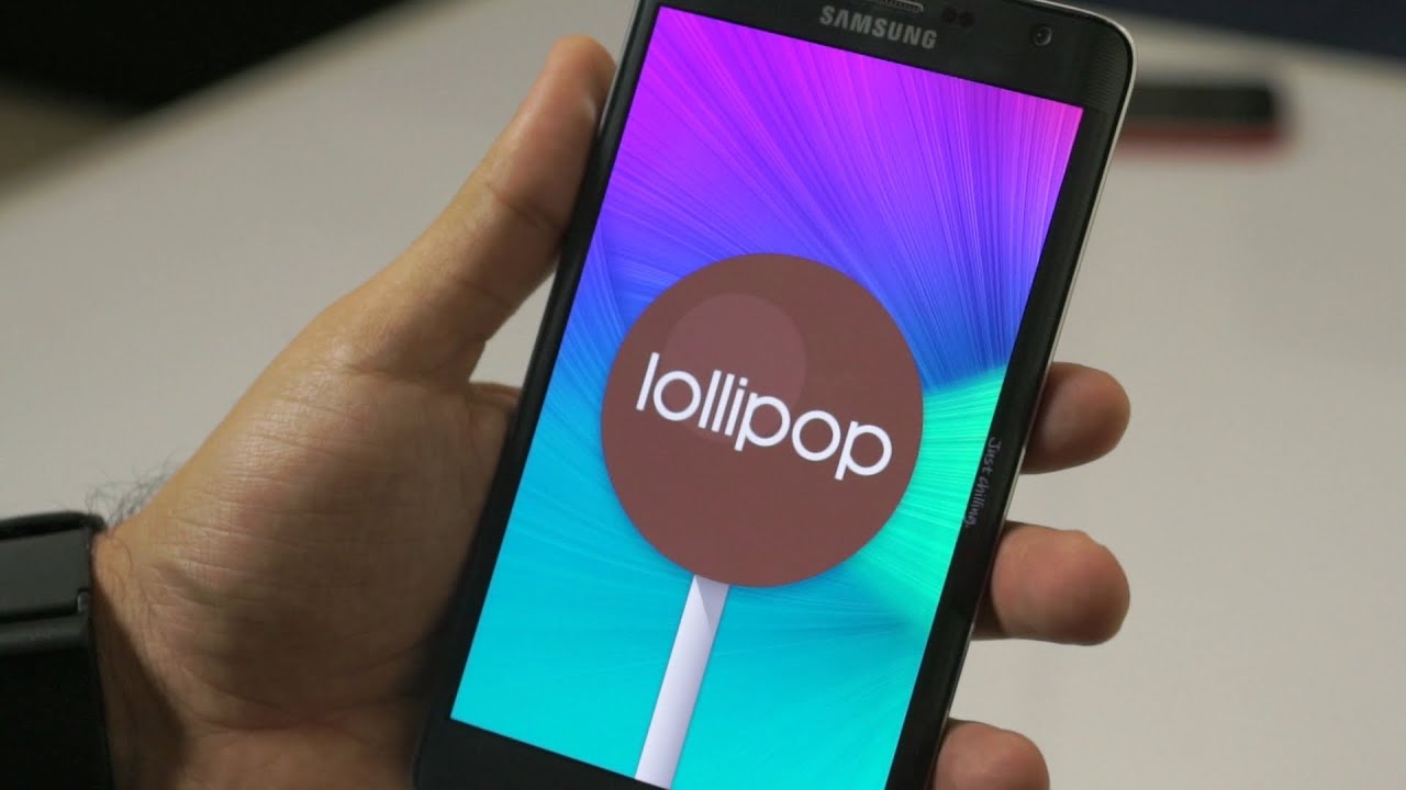 Android Lollipop on the Samsung Note Edge - Quick Look! - YouTube