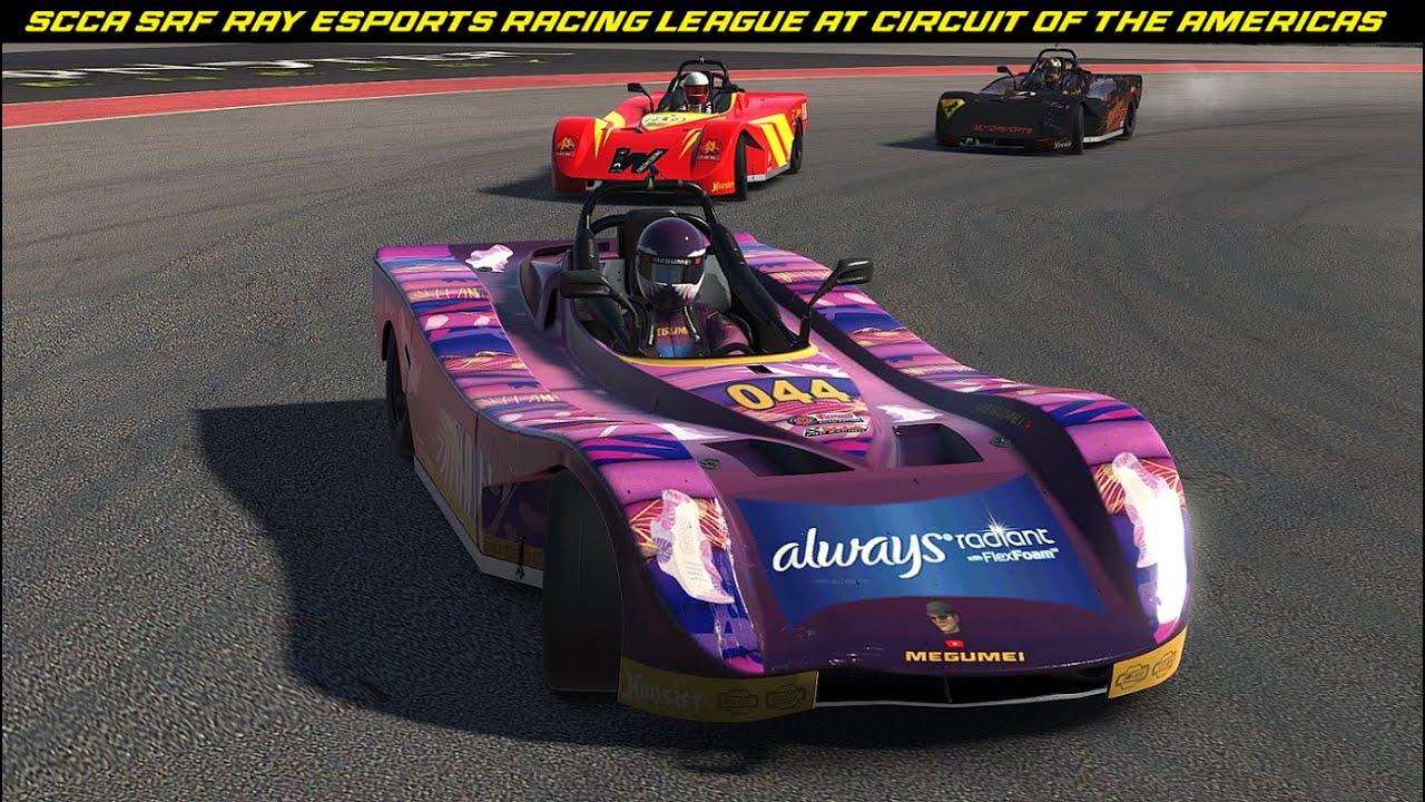 SCCA Spec Racer Ford Ray Esports Racing League At Circuit Of The ...