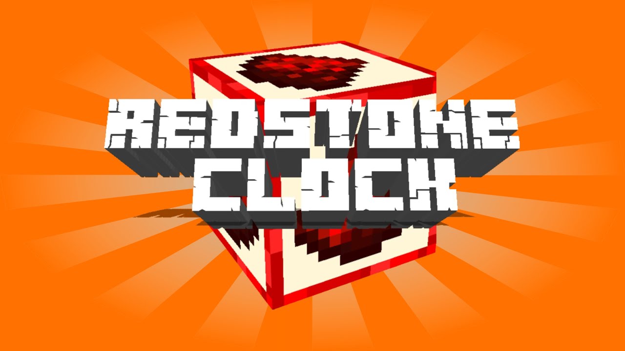 How to build a Redstone Clock in Minecraft - YouTube