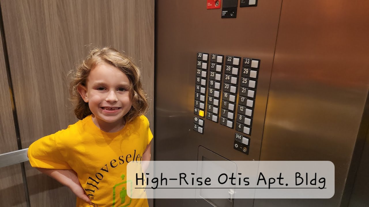 Otis Series 1 elevators at a High Rise Apt building and parking garage ...