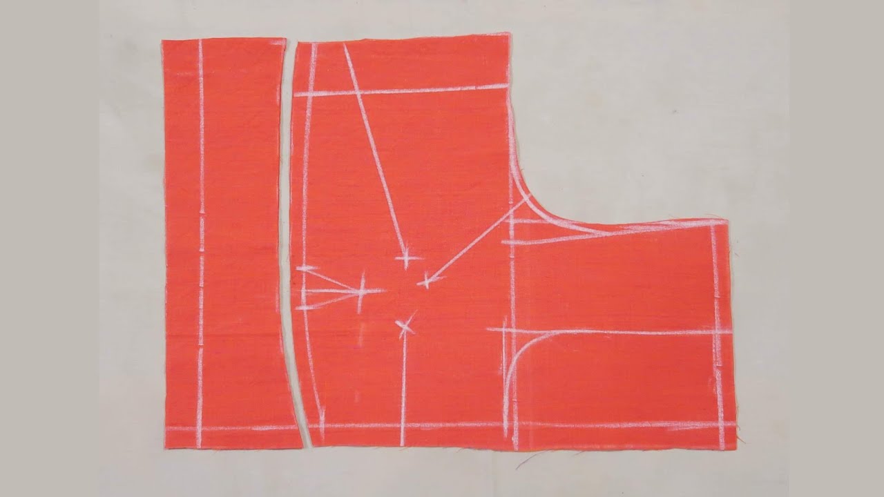 Belt Blouse Pattern / Cutting || Easy Step by Step Method for Belt ...