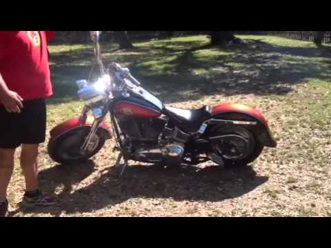 2001 Harley Davidson Fat Boy FLSTF - YouTube