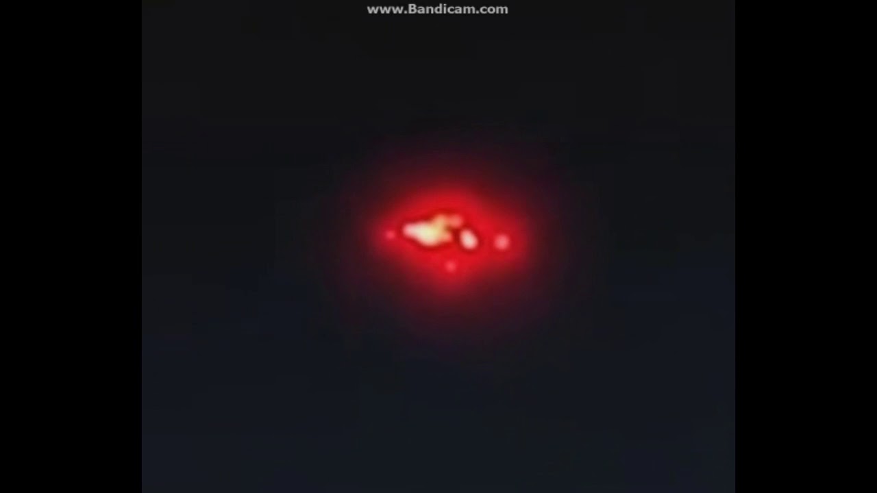 Red Glowing UFO Caught on Camera - YouTube