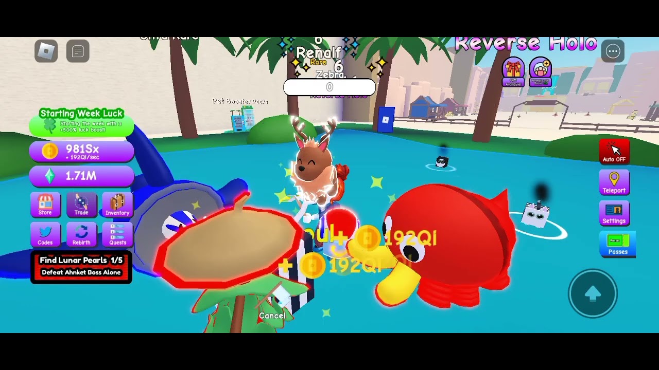 Playing Roblox pet trading card simulator.It is so much fun 😊 .You can ...