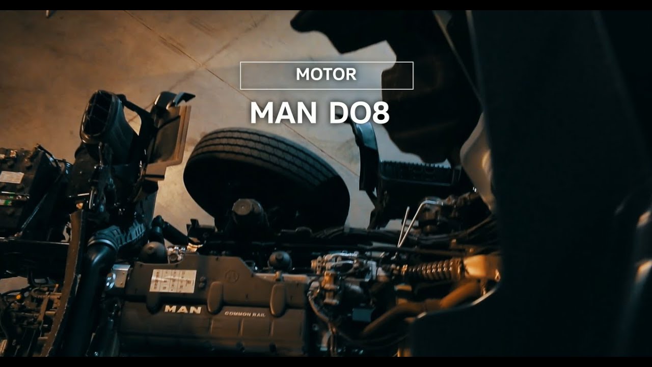 Motor VW MAN D08 I Sistema Aire I VW Camiones y Buses Argentina - YouTube
