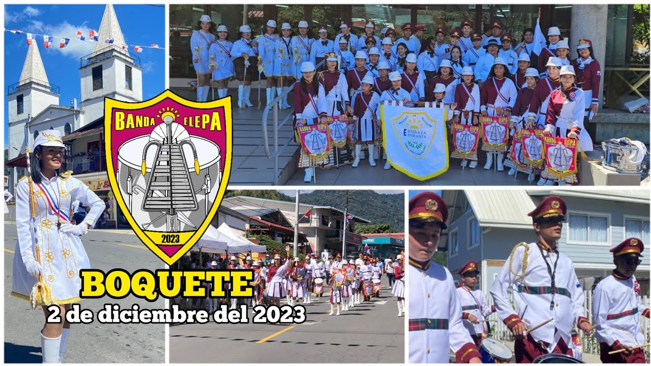BANDA ELEPA - BOQUETE - 2 DE DICIEMBRE DEL 2023 - YouTube