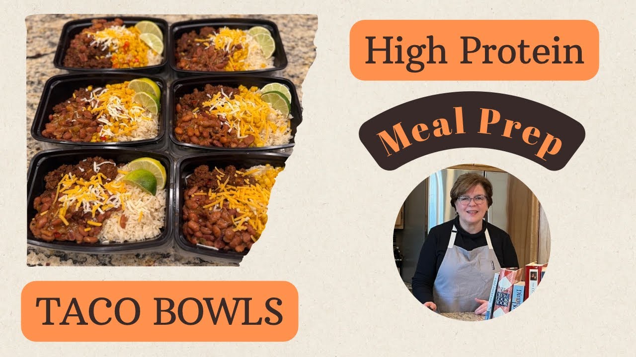 High Protein Taco Bowls: So Good You’ll Forget It’s Meal Prep! - YouTube
