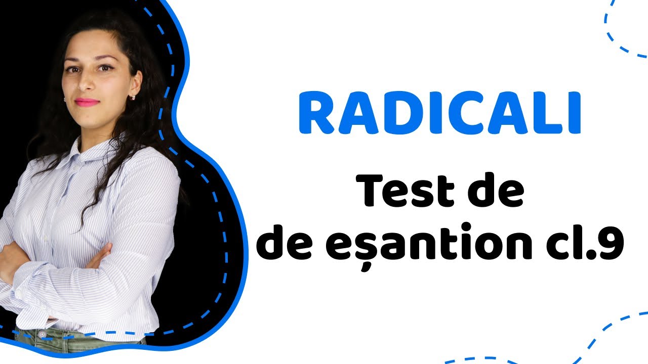 Radicali (Exercițiul 5, Test eșantion clasa a 9-a, 2022) | Matematica ...