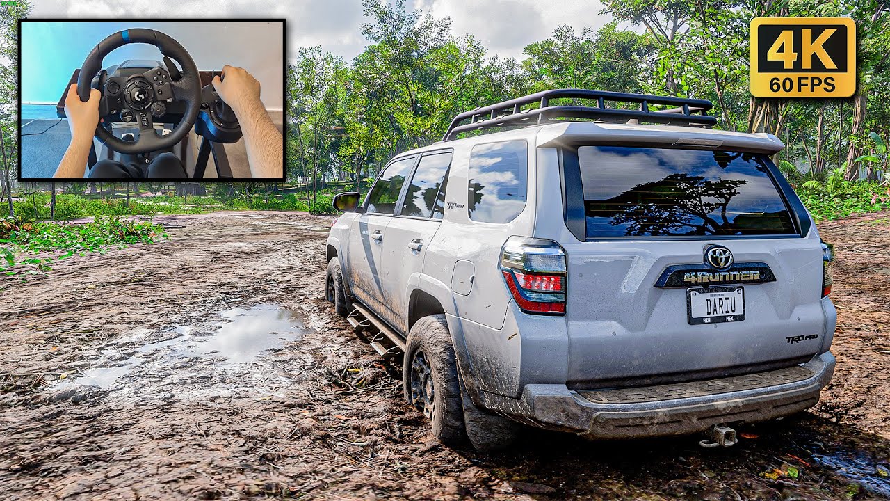 Toyota 4Runner TRD Pro | Off-roading | Forza Horizon 5 | Logitech g923 ...