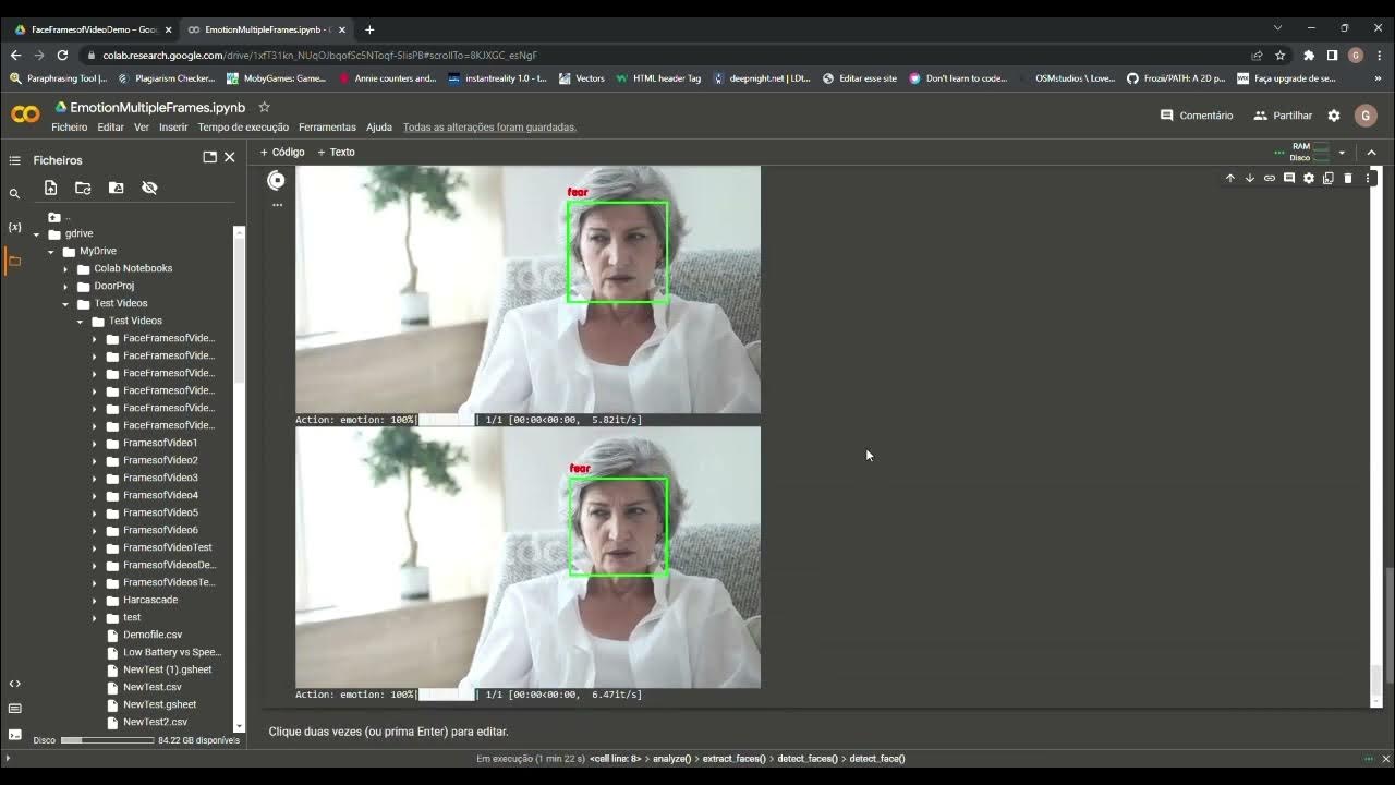 Machine Learning Face Detection And Emotion Analysis Demo Video Youtube