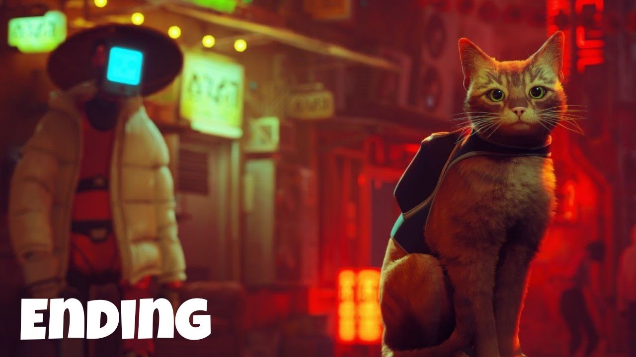 Stray Gameplay Walkthrough 3 | Ending | PS4, PS5 - YouTube