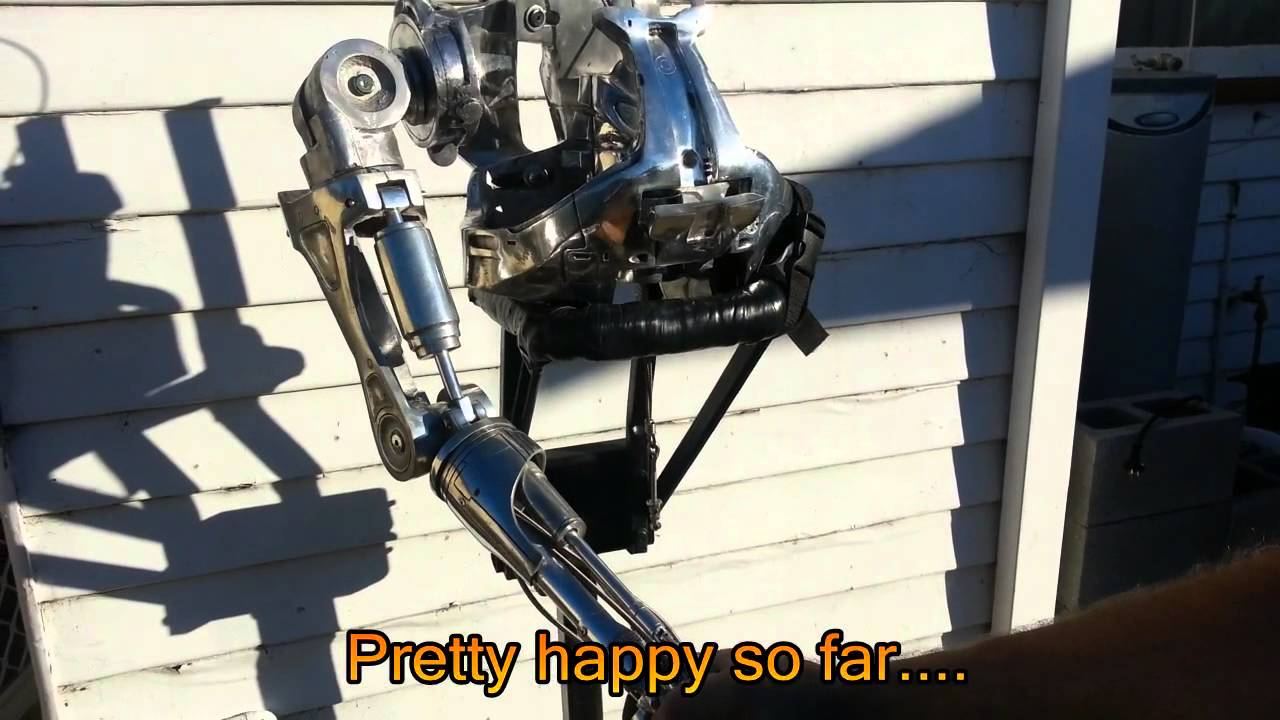Terminator T800 Build P32 - YouTube