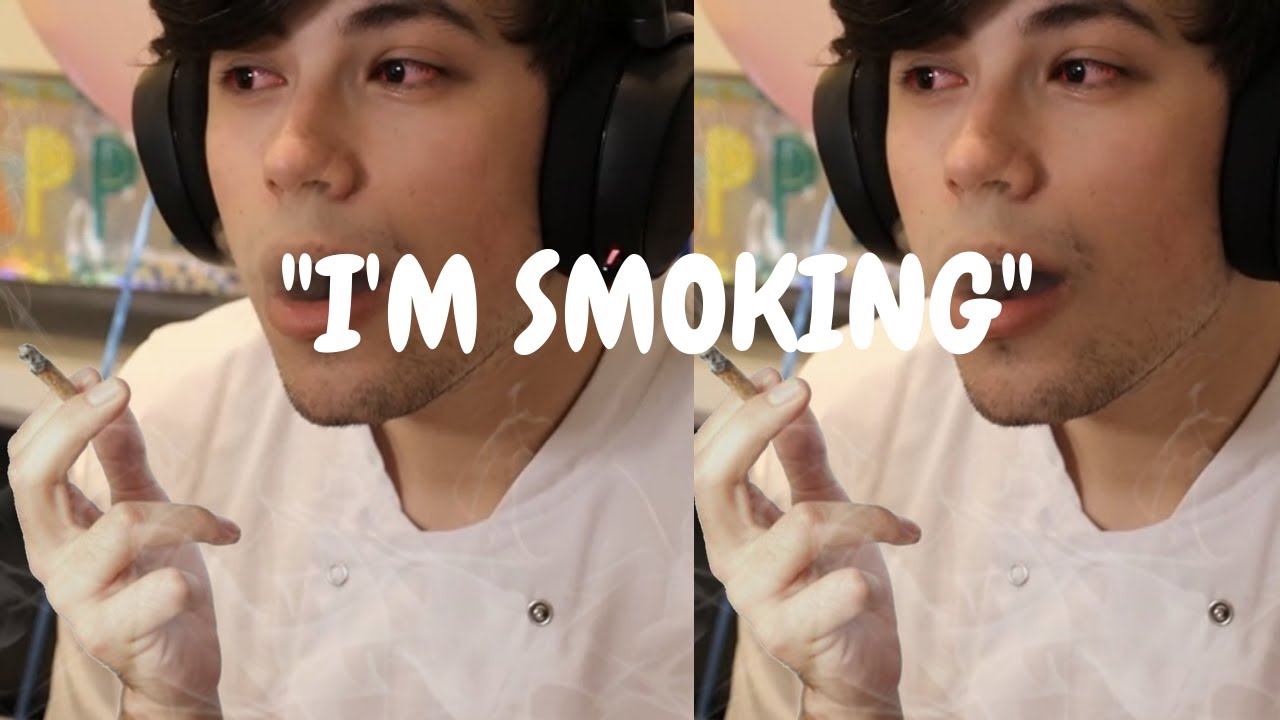 GEORGE SMOKES ON STREAM - YouTube