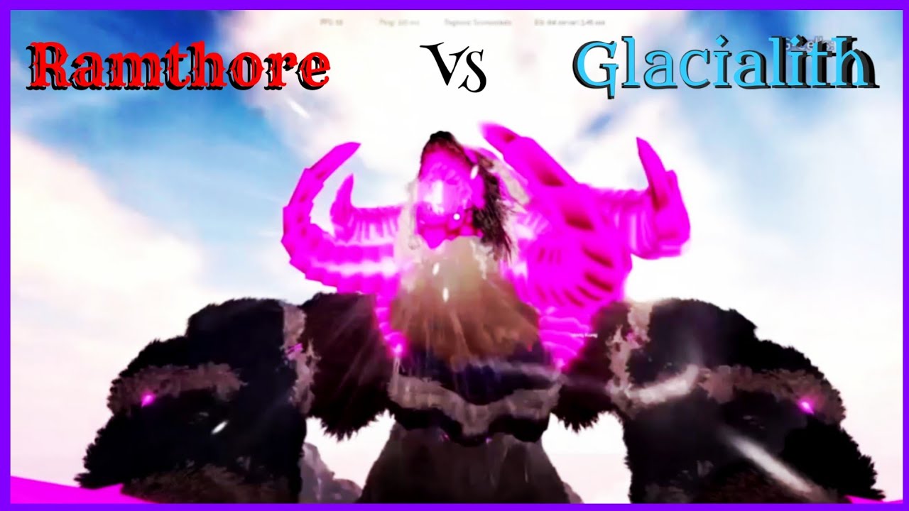 Kaiju Universe| Ramthore Vs Glacialith |who's the best destroyer? - YouTube