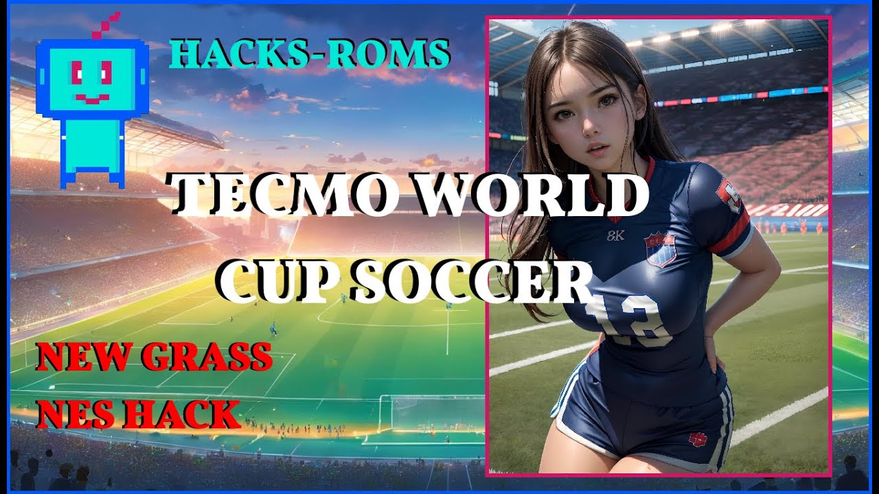 Tecmo World Cup Soccer NES HACK new grass1 - YouTube