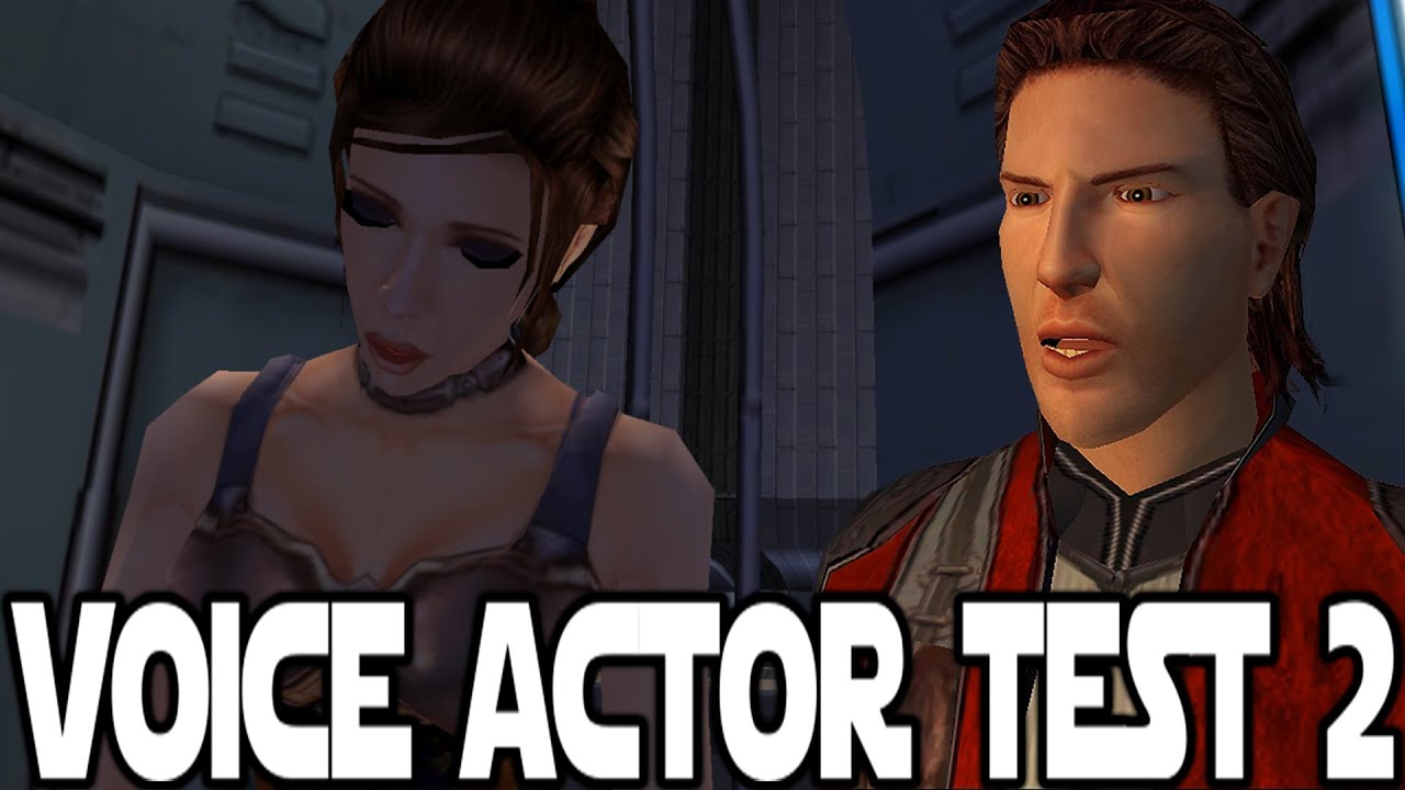 Voice Actor Test 2 - Bastila the Damsel in Distress - YouTube