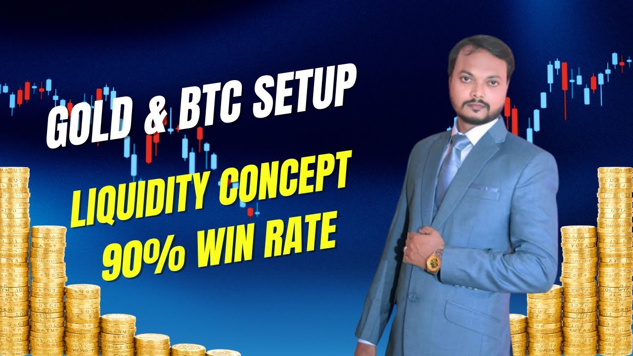 Non-Farm News GOLD Liquidity Setup I BTC setup #trading #forex - YouTube