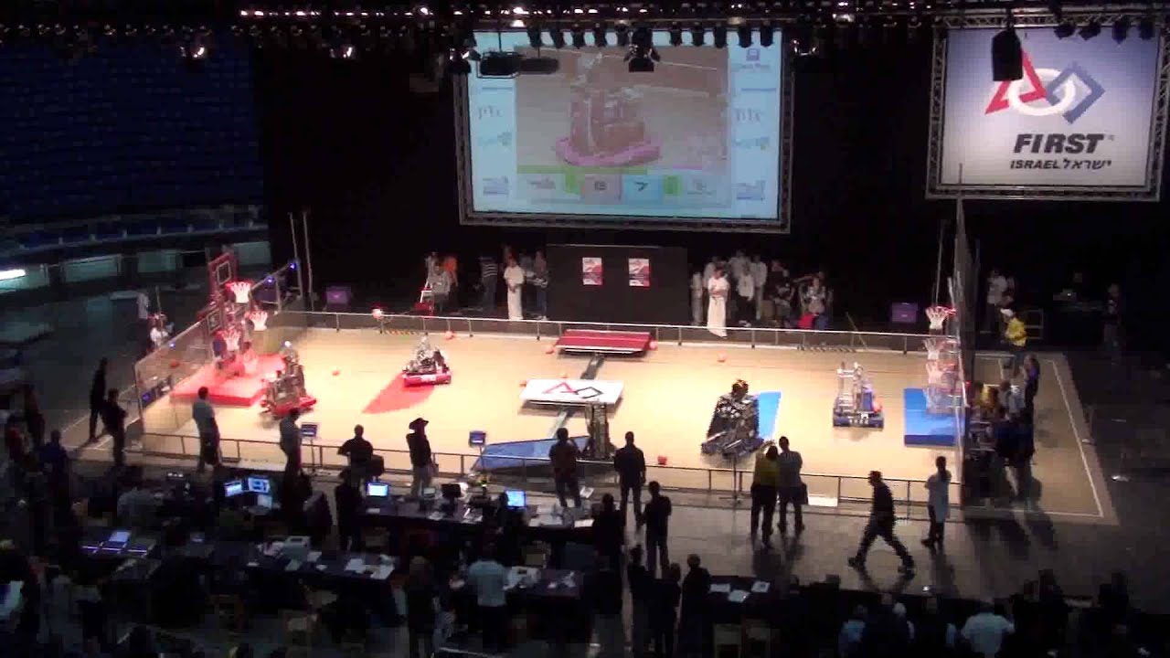 FRC 2012 Israel Regional, Day 2, Qualification Match 2 - YouTube