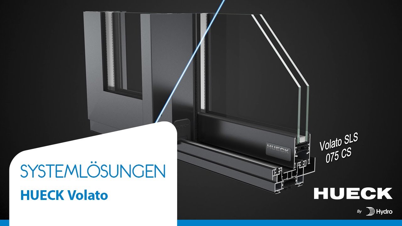 HUECK Volato – Schiebesysteme mit höchster Transparenz - YouTube