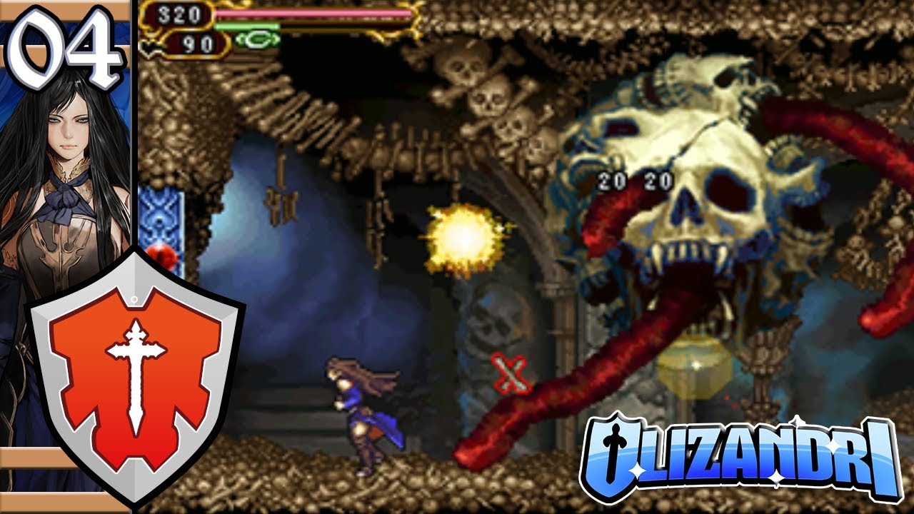 Castlevania: Order Of Ecclesia - Skeleton Cave Maneater, Double Jump ...