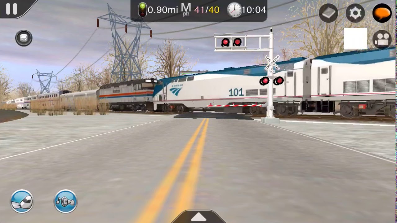 Amtrack auto rack - YouTube