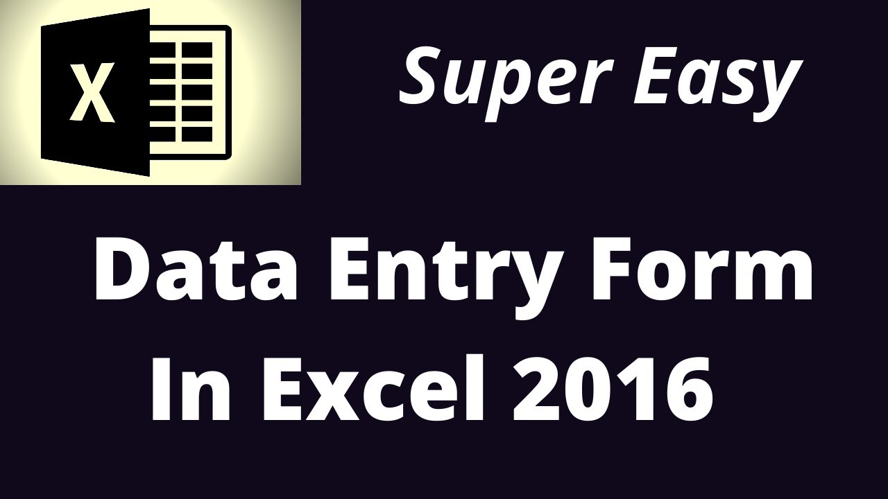 How To Create A Data Entry Form In Excel Easy Excel Data Entry Form How To Create A Data Entry Form In Excel Easy Excel Data Entry Form