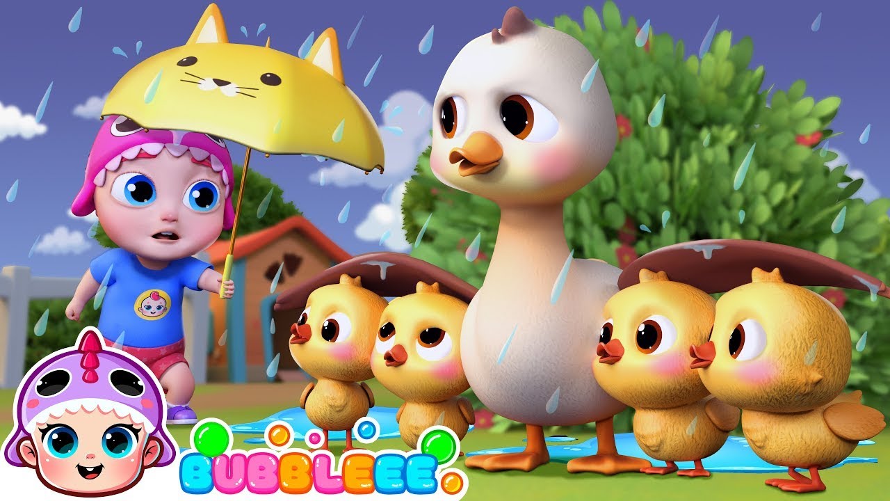 🌧️ Rain Rain Go Away + MORE | 🌈 Bubbleee Nursery Rhymes & Kids Songs 🌟 ...