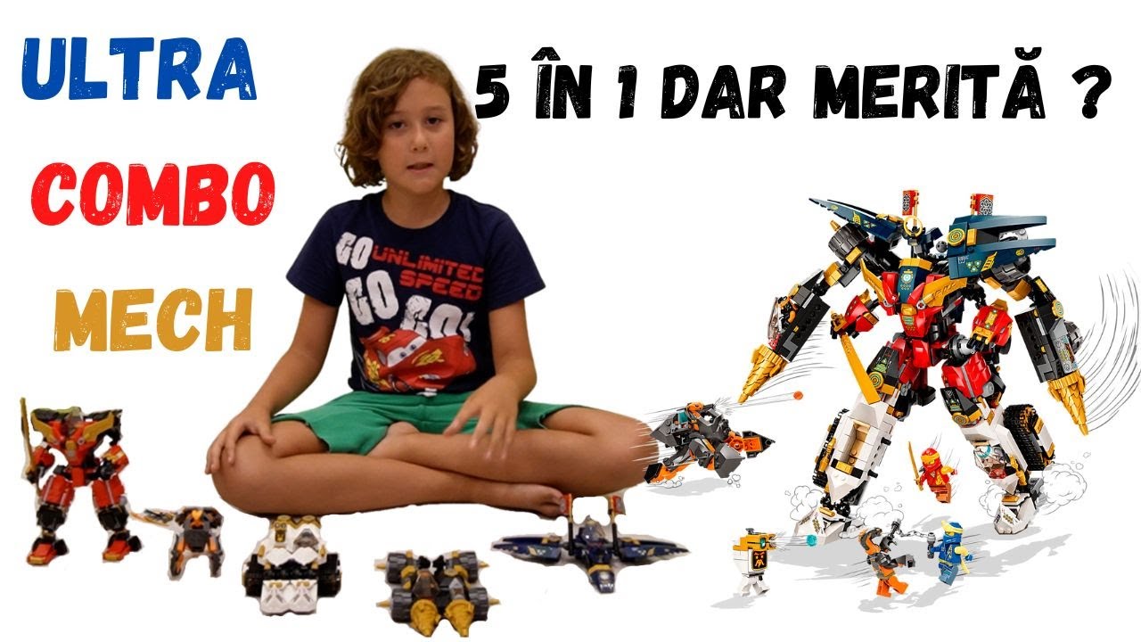 Ninja Ultra Combo Mech - 5 in 1 dar se merita? - YouTube