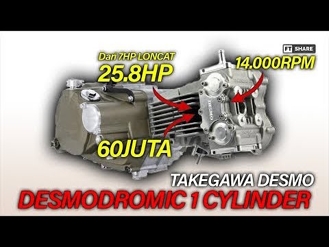 MOCIN RASA DUCATI !! Legendary Engine TAKEGAWA DESMO (200086)