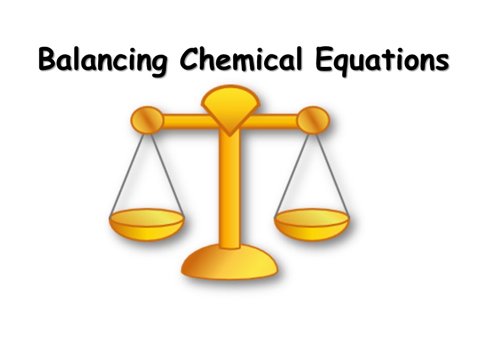 Balancing Chemical Equations - YouTube