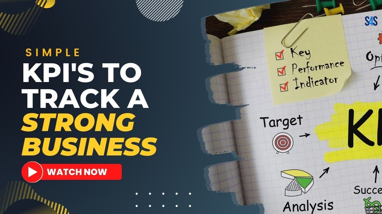 Simple Monthly Kpis To Track A Strong Business | Scaling for Success ...