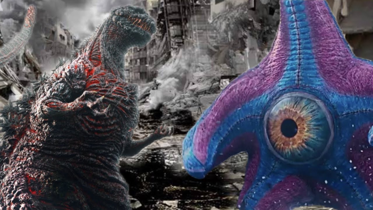 Shin Godzilla vs. Starro - YouTube