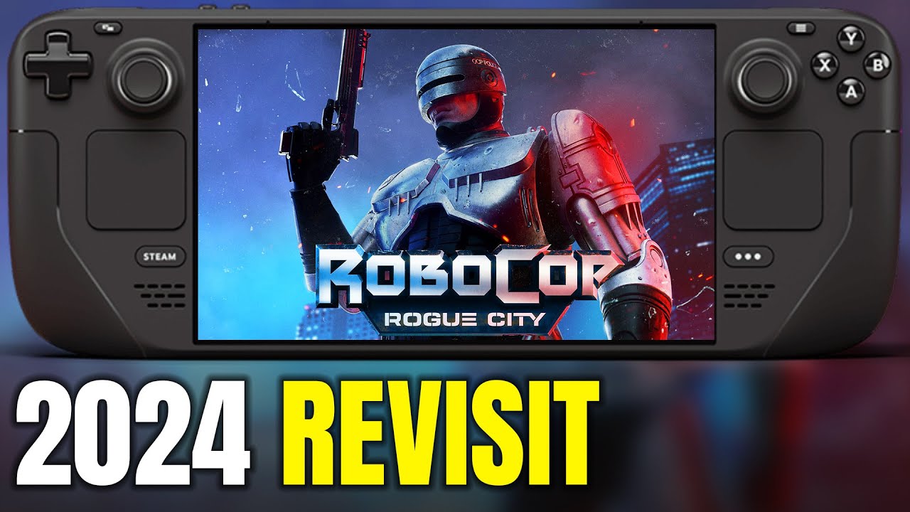 Robocop Rogue City on LCD Steam Deck - How is it after Patches? - YouTube